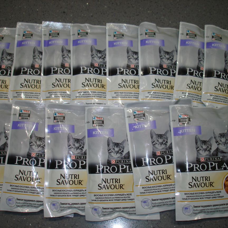 Влажный корм PRO plan для котят