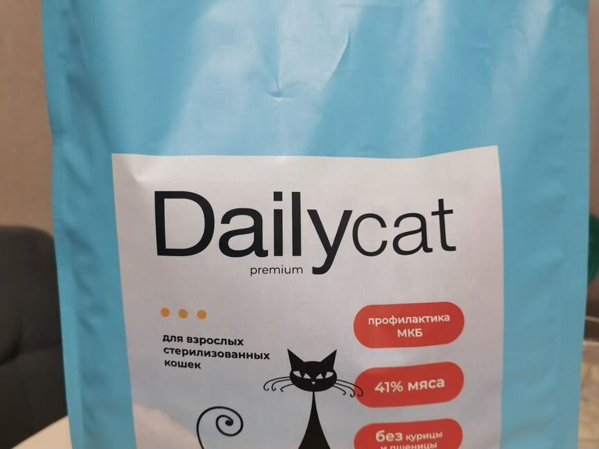 Корм для стерилизованных кошек dailycat