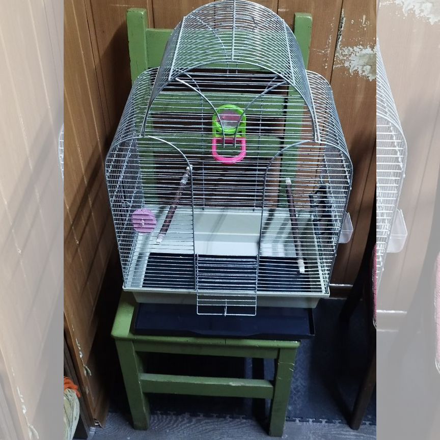 Клетка для попугая бу