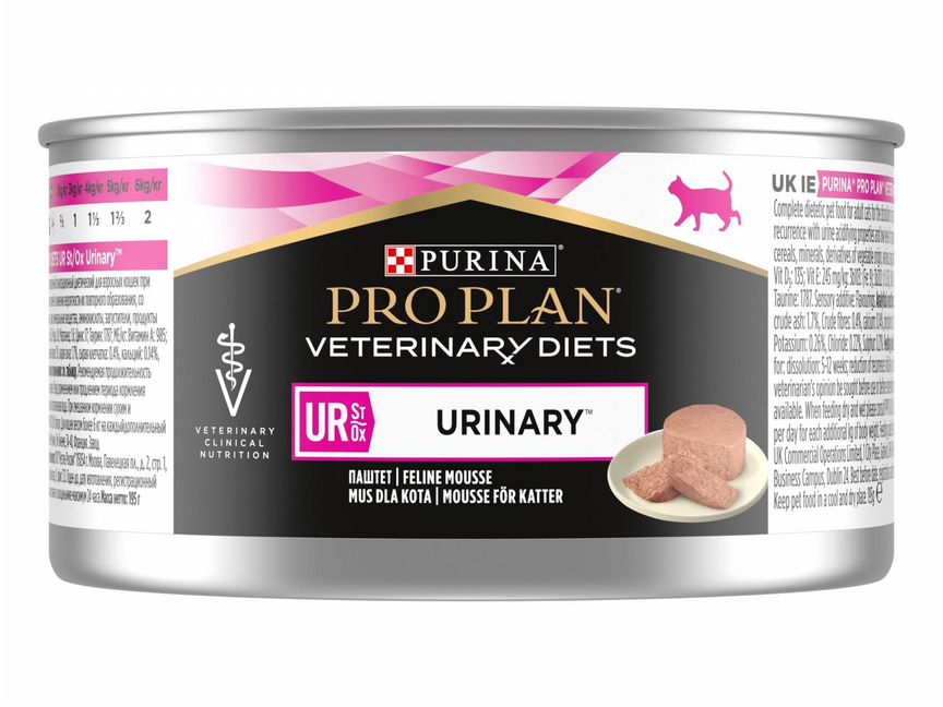PRO plan veterinary diets UR urinary для взрослых