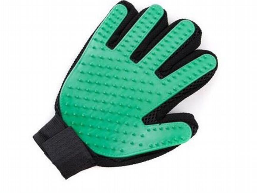 Перчатка для вычёсывания шерсти животных