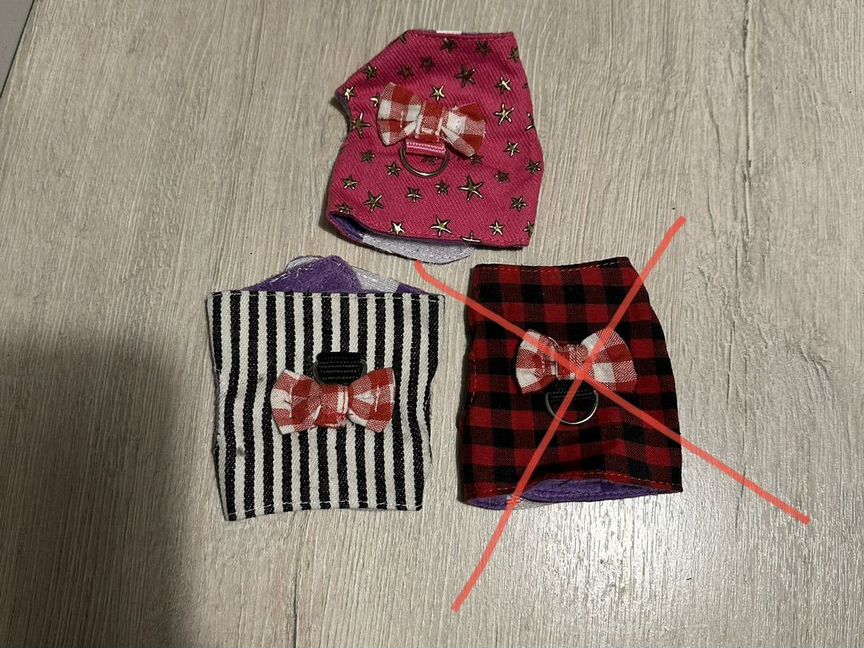 Костюмчики (новые) - шлейки для крыс / грызунов