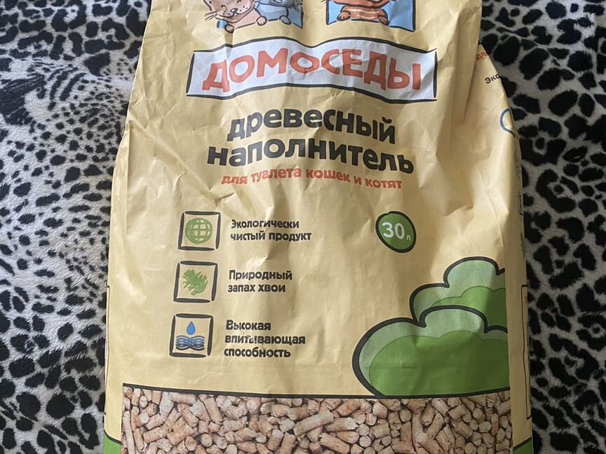 Наполнитель древесный гранулированный