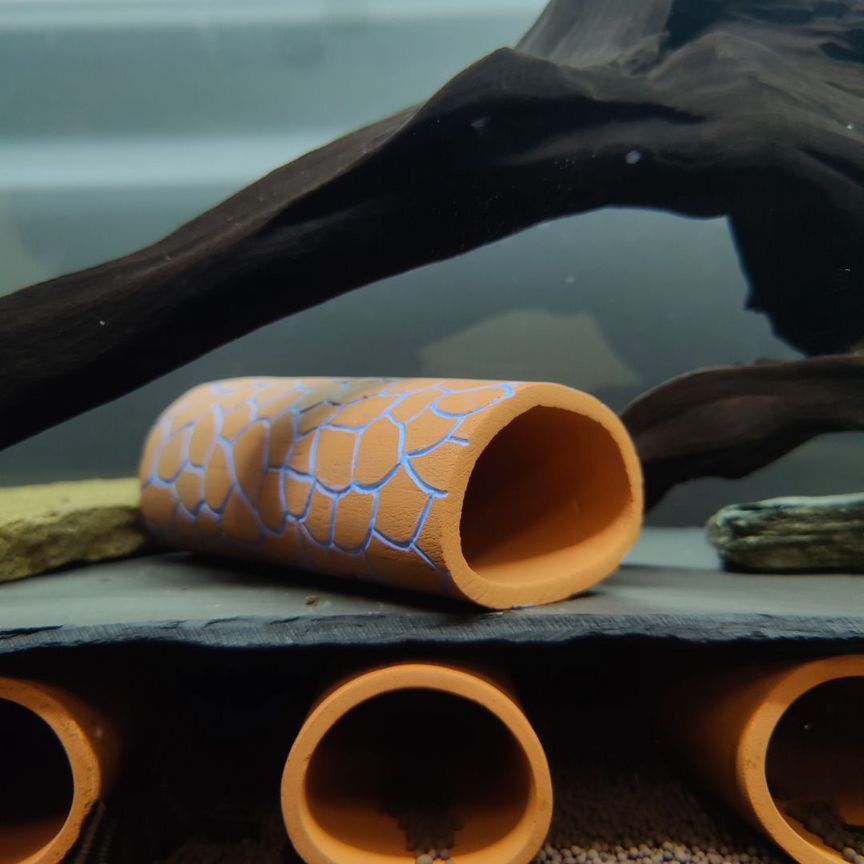 Трубки для сомов (декорация для аквариума)