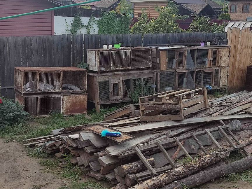 Кроличьи клетки