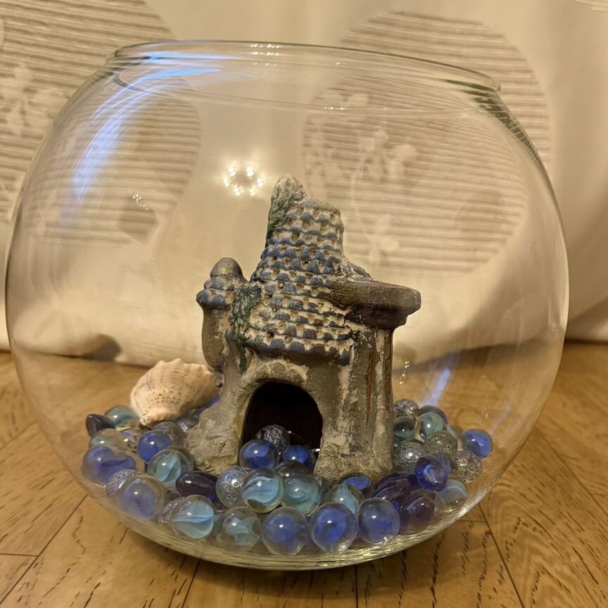 Аквариум круглый 5л