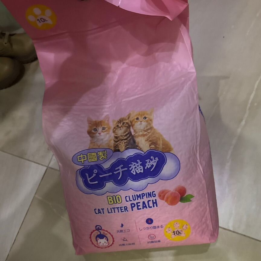 Домик доя кота   кошачий наполнитель