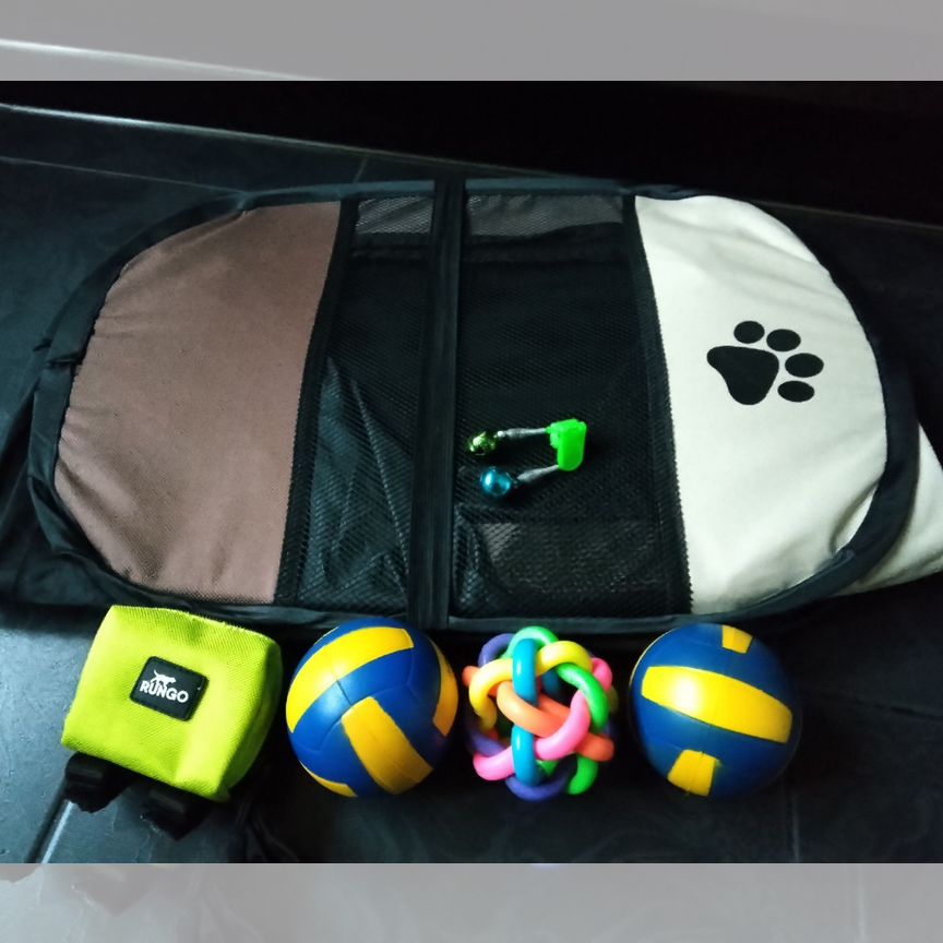 Манеж(вольер для животных с пакетом игрушек