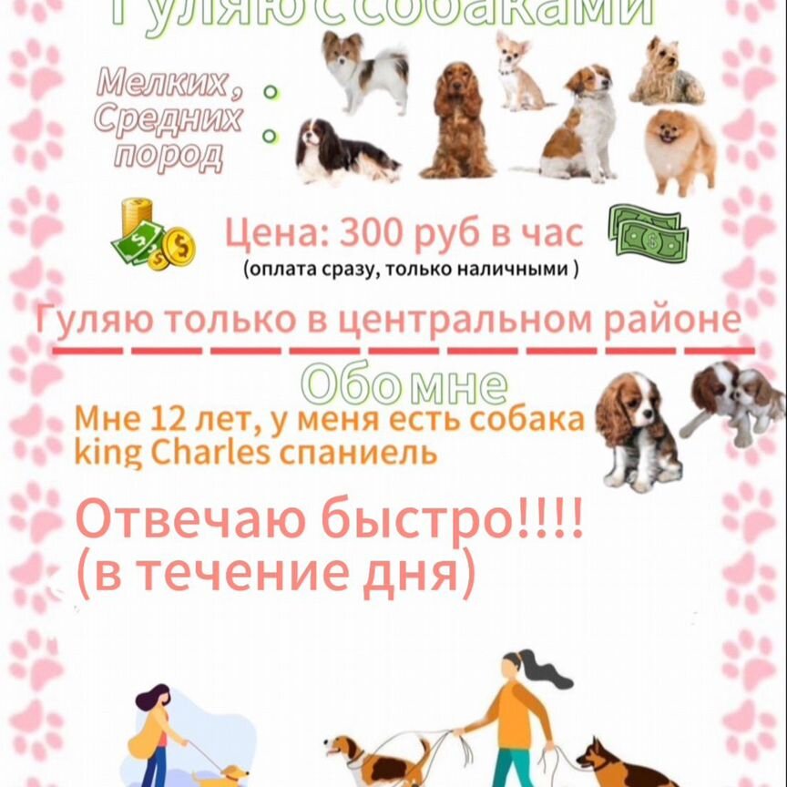 Гуляю с собаками