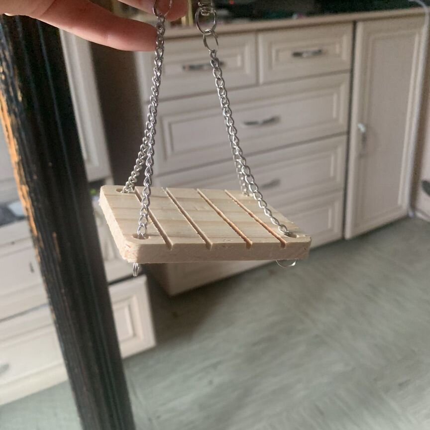 Качелька для грызунов в клетку