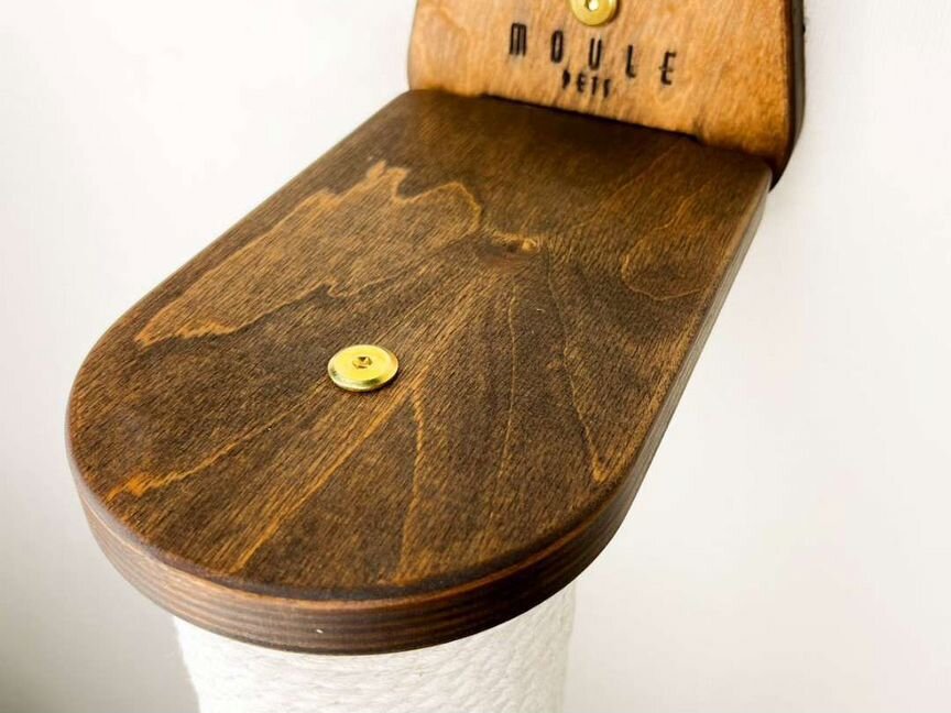 Когтеточка с хлопковым канатом Moule Pets 70см