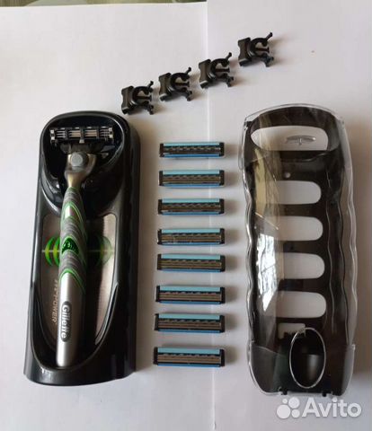 Станок для бритья Gillette Mach3 Power и 9 кассет купить в Москве ...