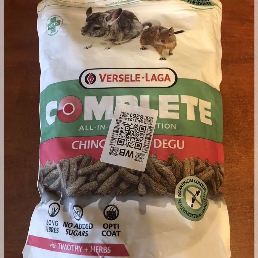 Корм для шиншилл и дегу Versele-Laga