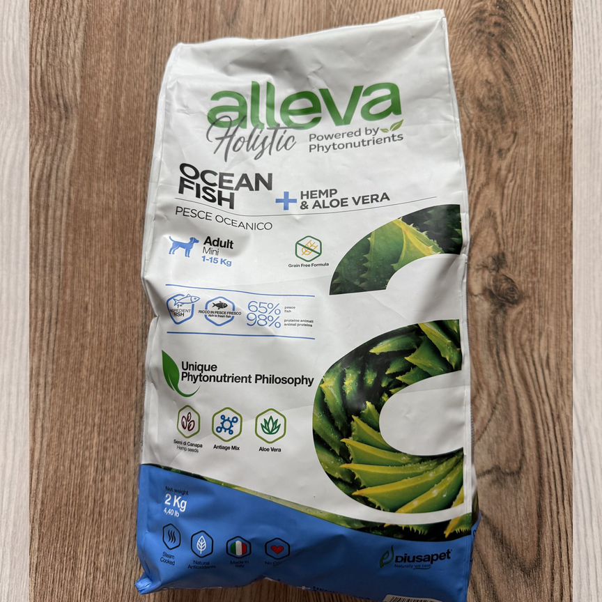 Корм для собак alleva holistic