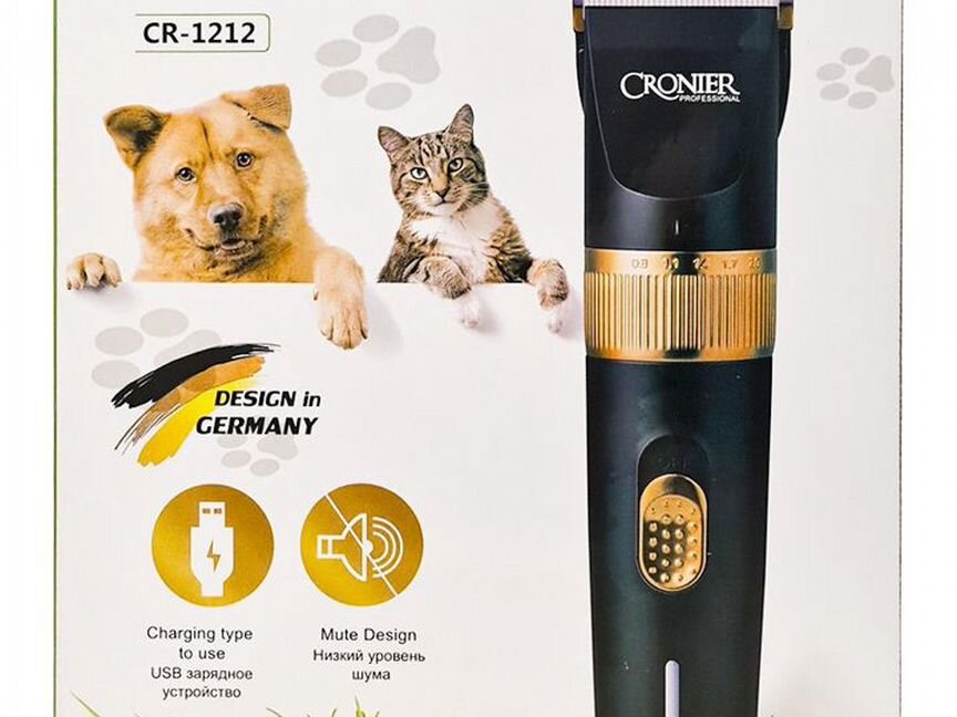 Машинка для стрижки животных Cronier CR-1212