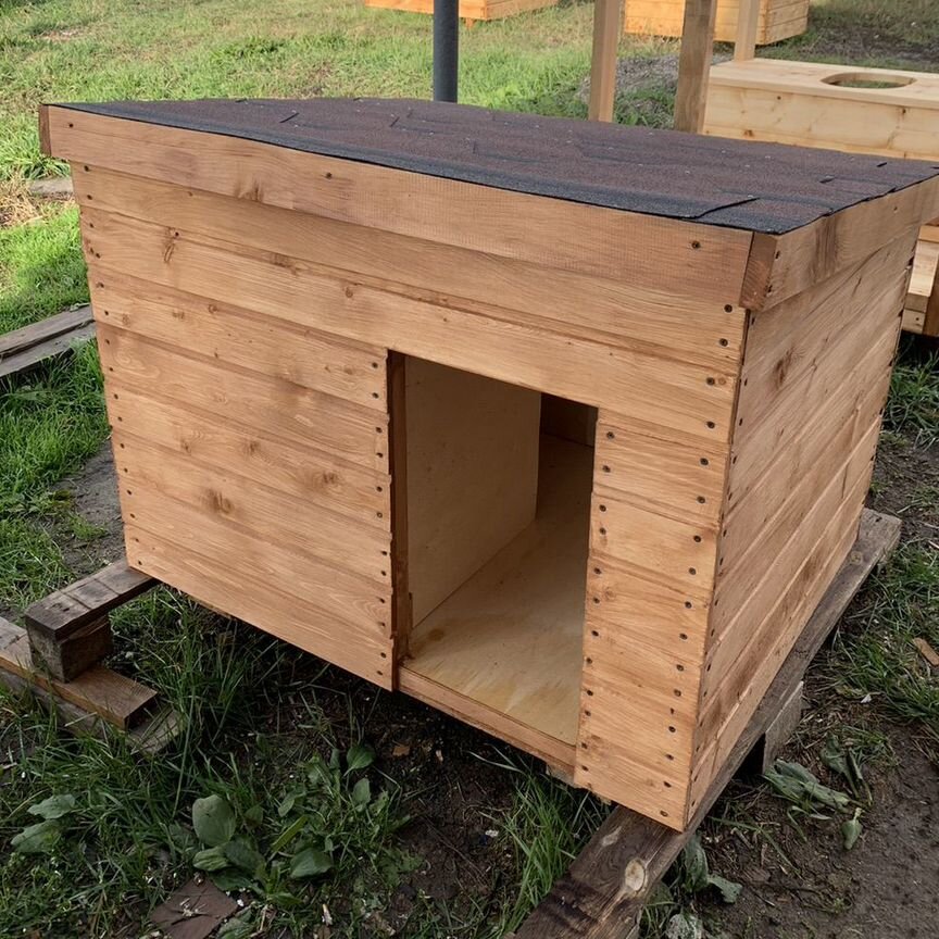 Утепленная будка для собаки