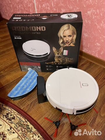 Робот-пылесос Redmond RV-R150 купить в Курске | Товары для дома и дачи ...