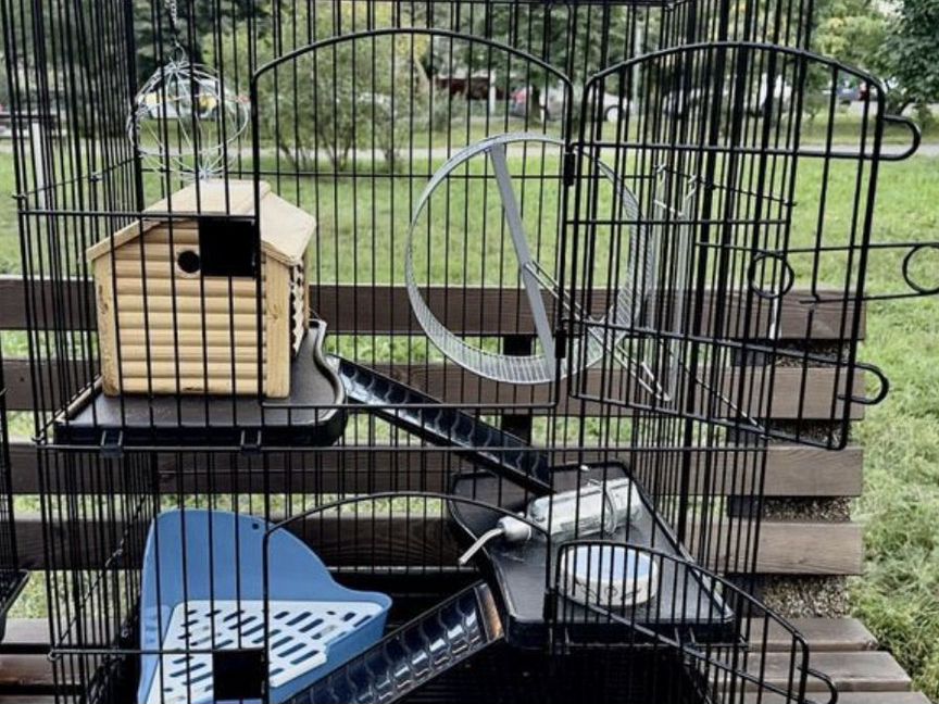 Клетка для грызунов большая