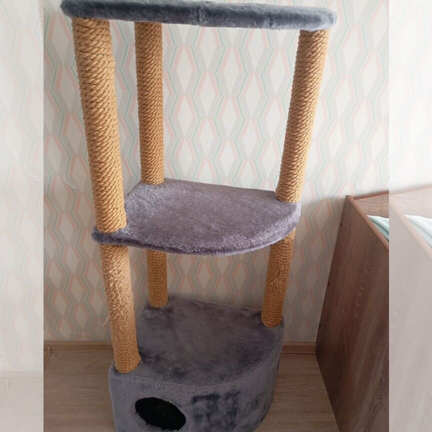 Когтеточка, домик для кошки