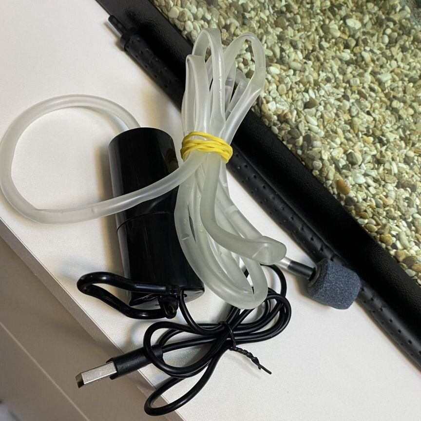 Компрессор для аквариума usb