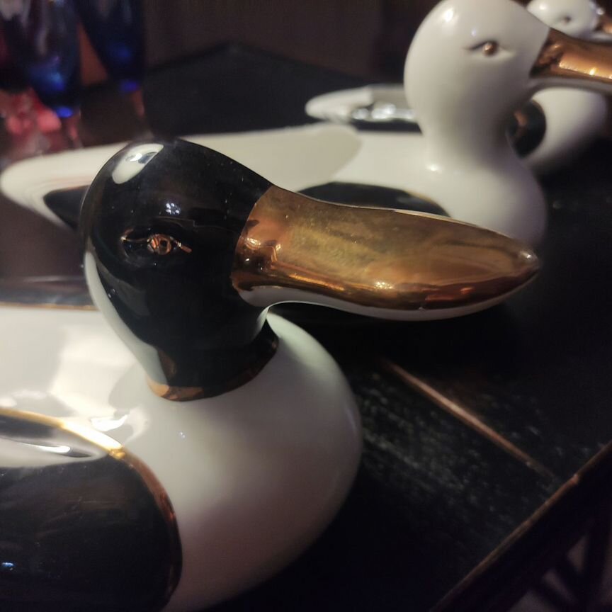 Утки фарфоровые. Семья