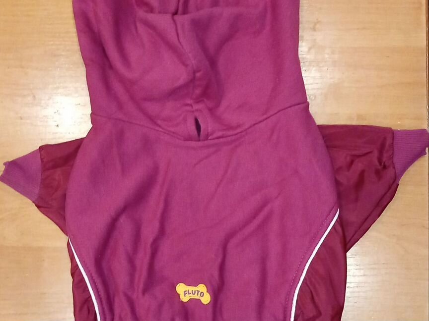 Кофта с капюшоном для собак мелких пород