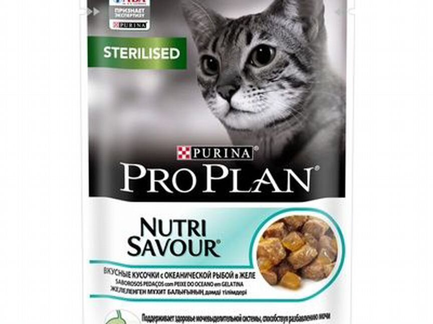 ProPlan океаническая рыба желе 85 г