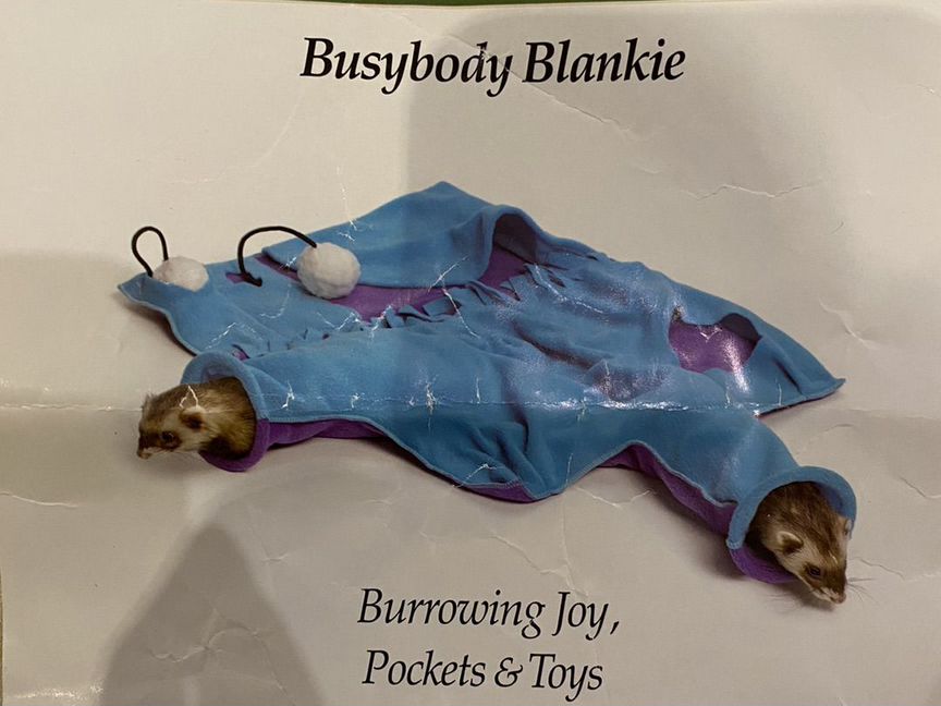 Одеяло игровое для грызунов Busybody Blankie