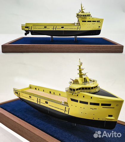 Модель макет корабля судно снабжения мпсв PSV 3300 купить в Санкт ...