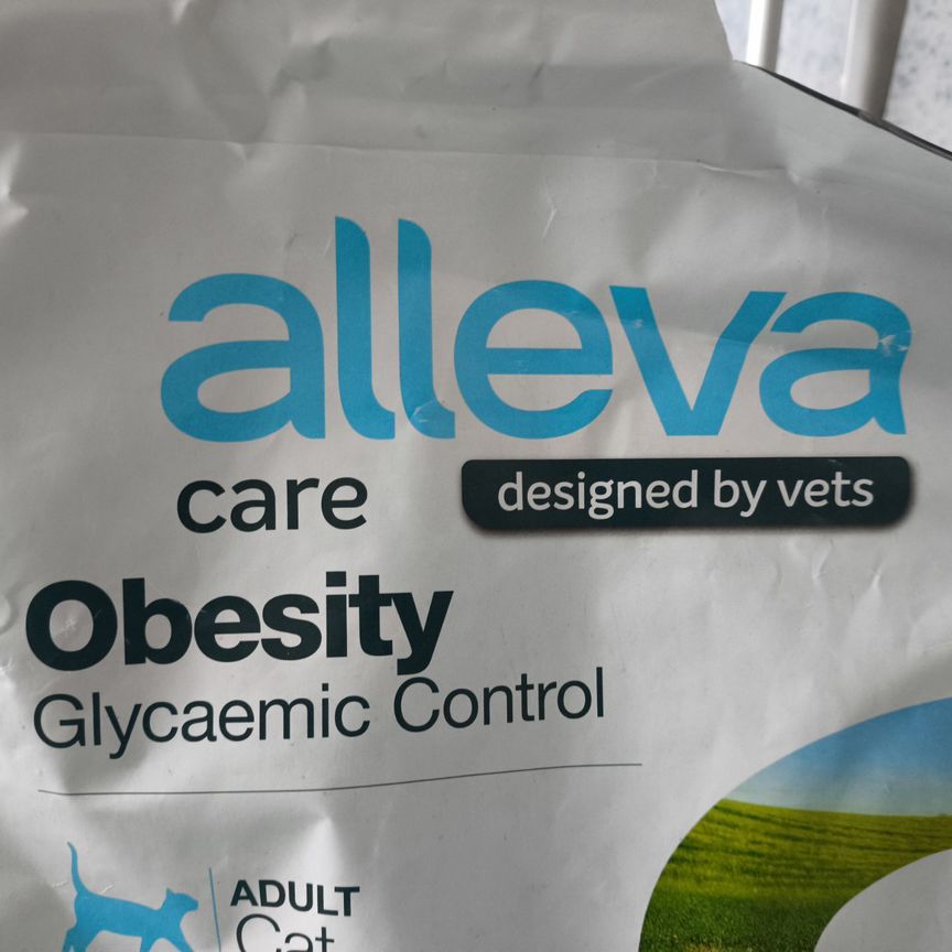 Корм alleva obesity для кошек