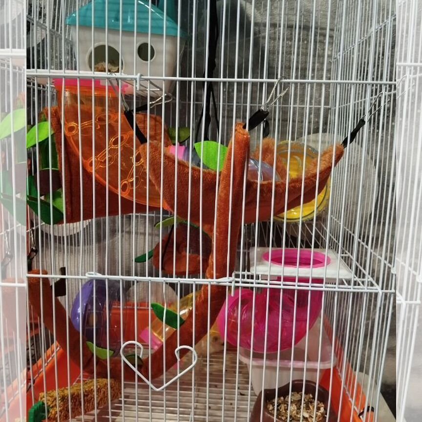 Клетка для грызунов большая