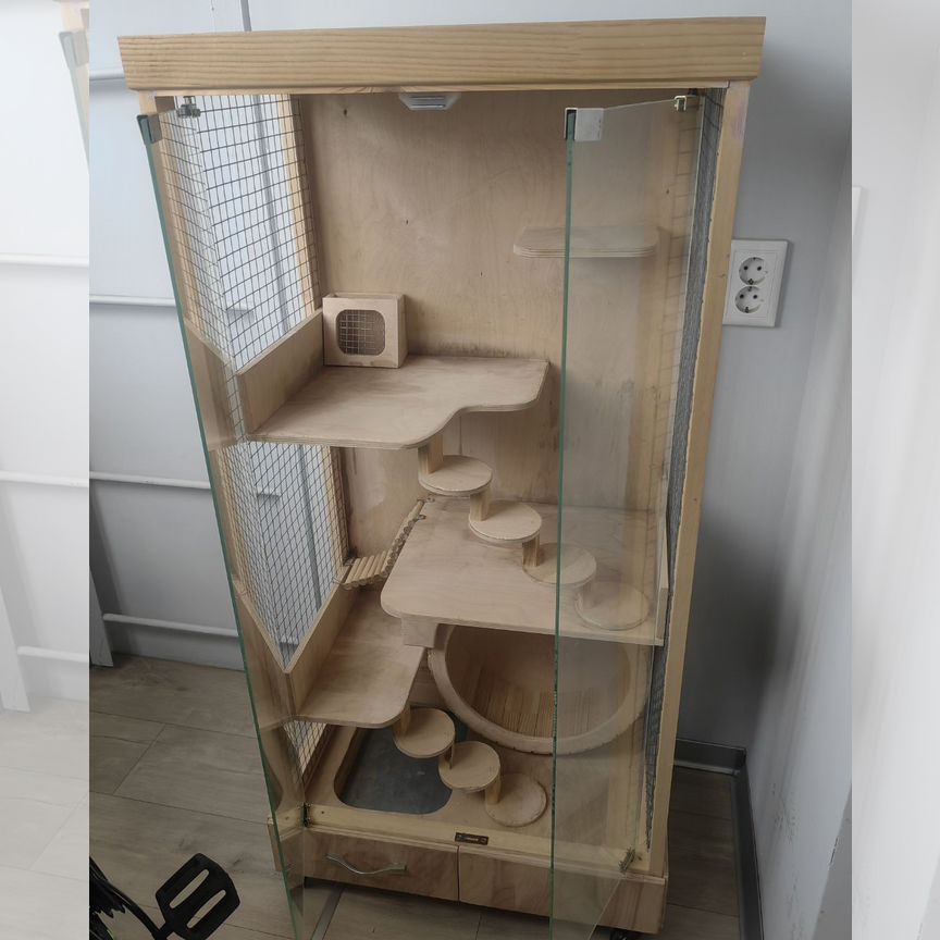 Витрина для шиншилл, грызунов