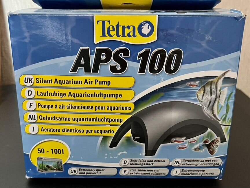 Компрессор для аквариума Tetra aрs 100, 50-100 л