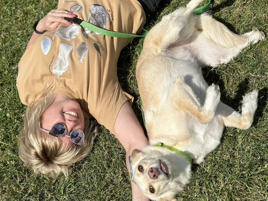 Белочка- собака с дефектом лапок в добрые руки