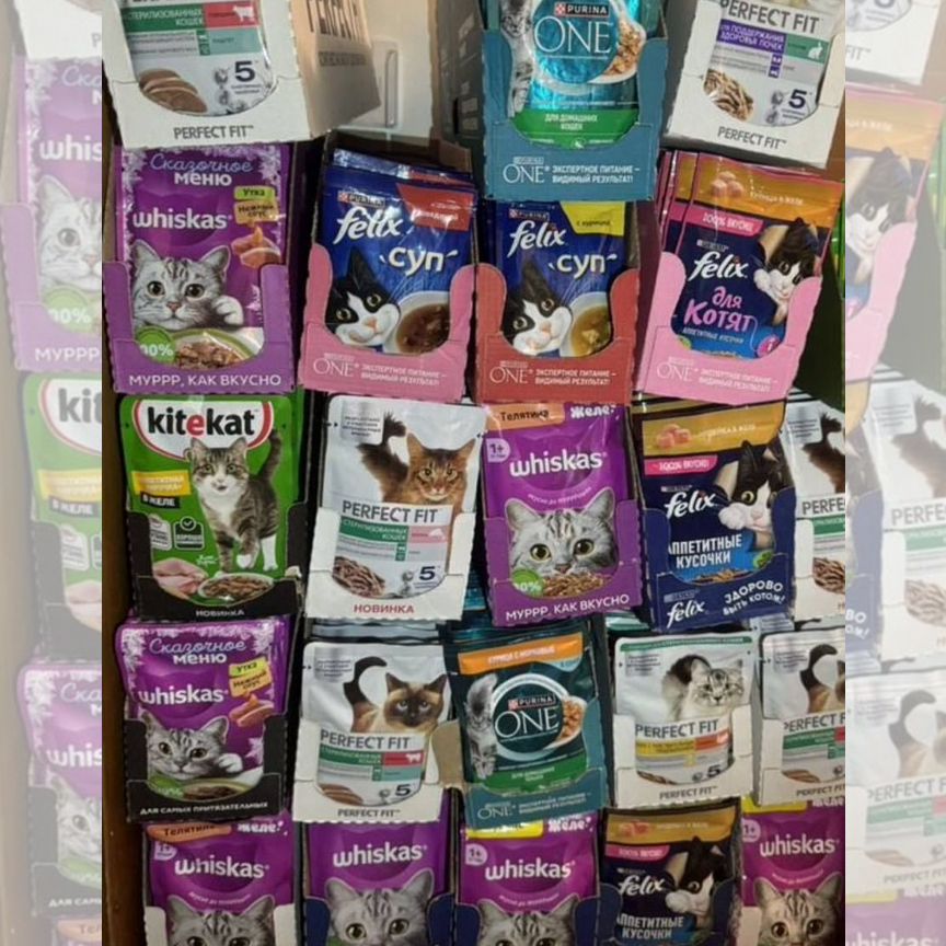 Корм felix, Феликс, вискас, китекет