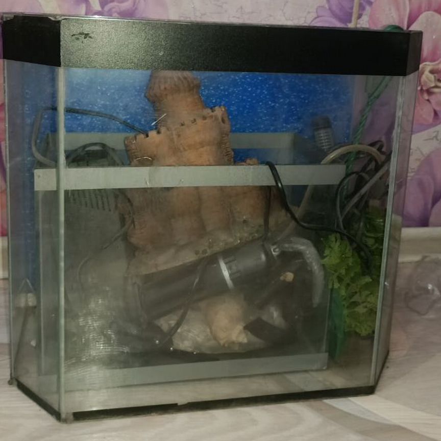 Аквариум с принадлежностями