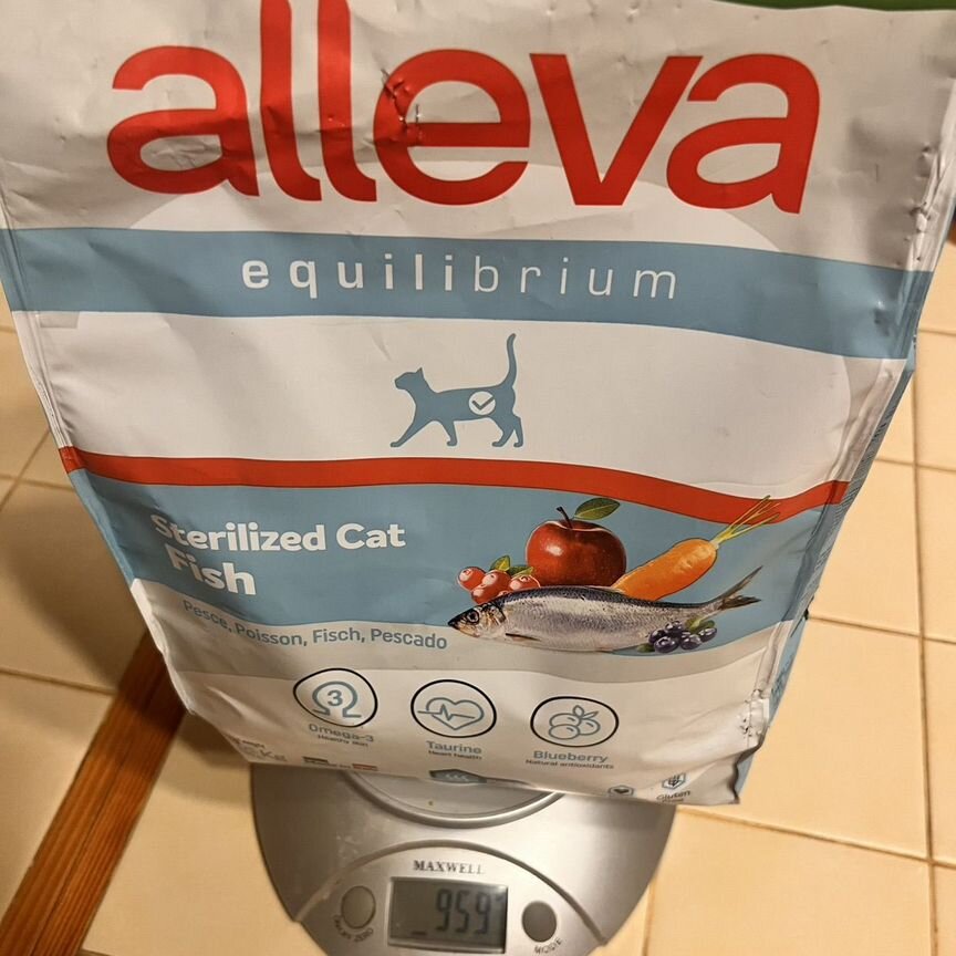 Сухой корм Alleva Equilibrium Sterilized 1,5 кг