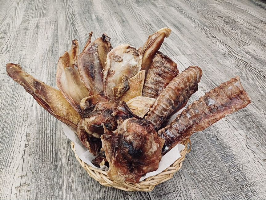 Натуральные сушеные лакомства для собак