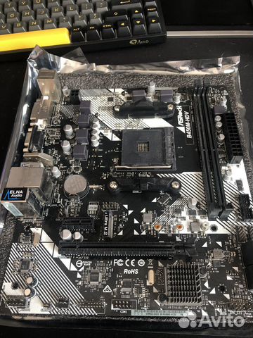 Материнская плата asrock b450m hdv r4.0 купить в Москве | Электроника ...