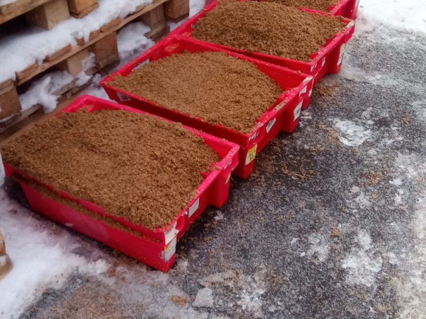 Продам пивную дробину