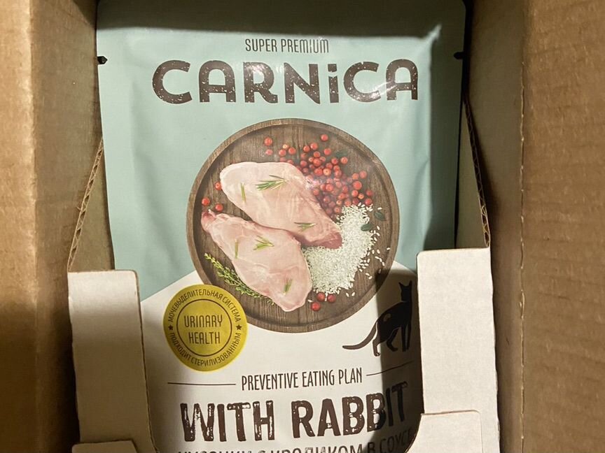 Влажный корм Carnica