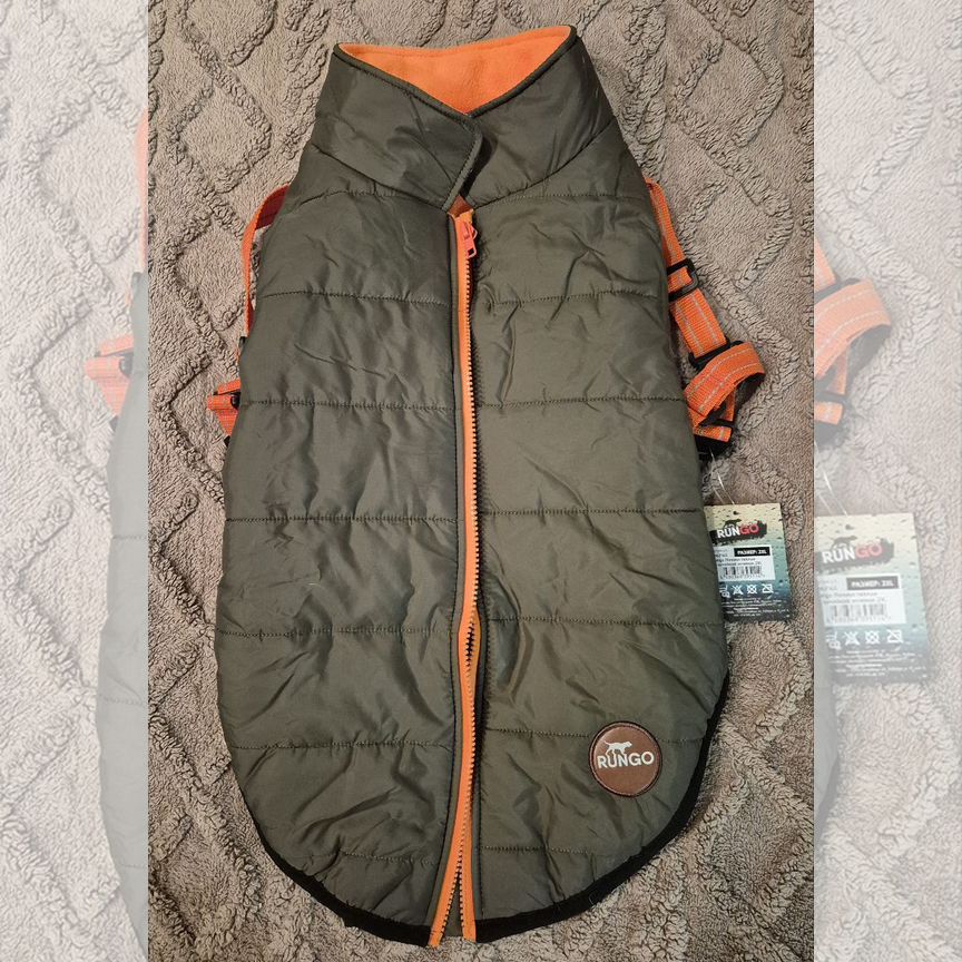 Теплая попона для собаки