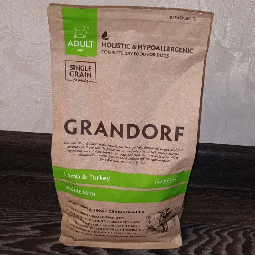 Корм для собак grandorf