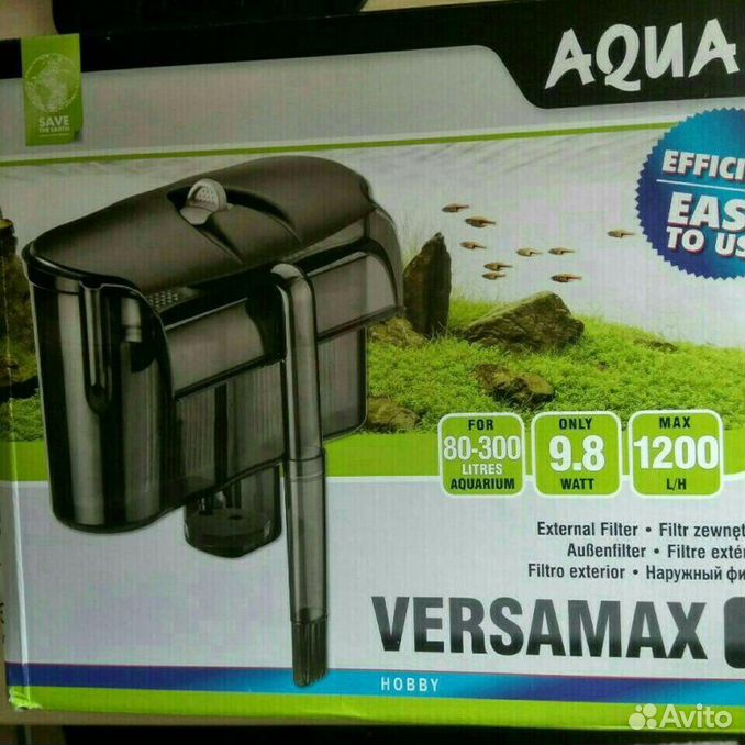 Aquael versamax 3 фильтр рюкзак