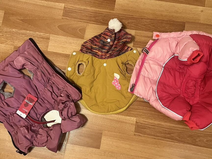 Одежда для маленьких и мелких собак осень-зима