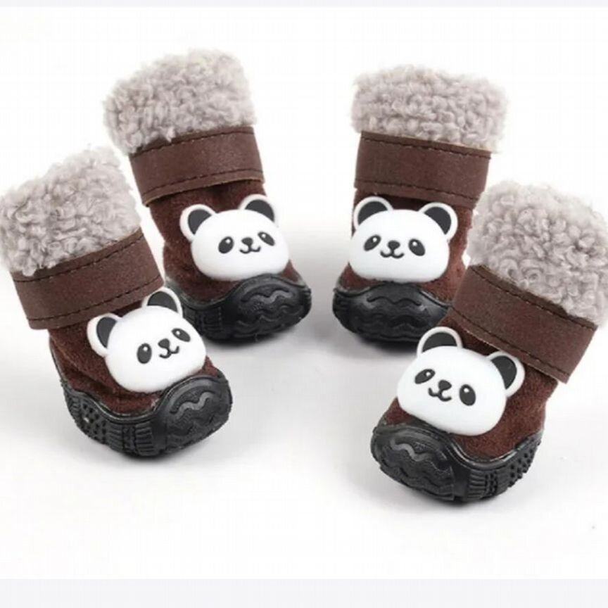 Ботинки зимние для собак