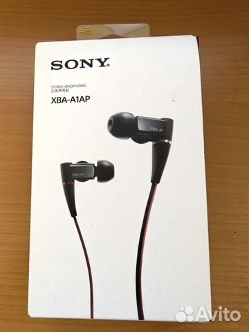 Арматурные наушники Sony xba-a1ap купить в Москве | Электроника | Авито