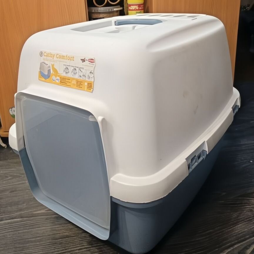 Туалет домик для кошек