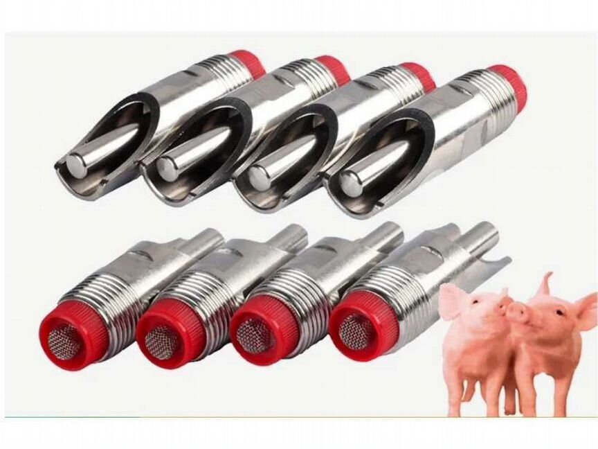 Нипельные поилки для животных