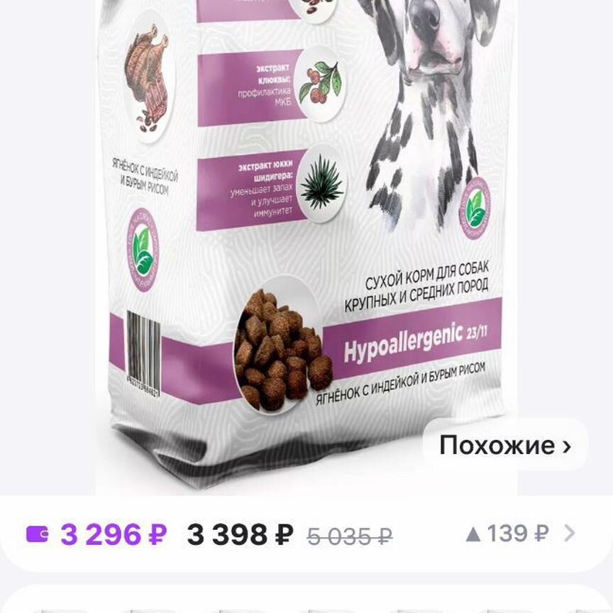 Корм Clan классик для собак